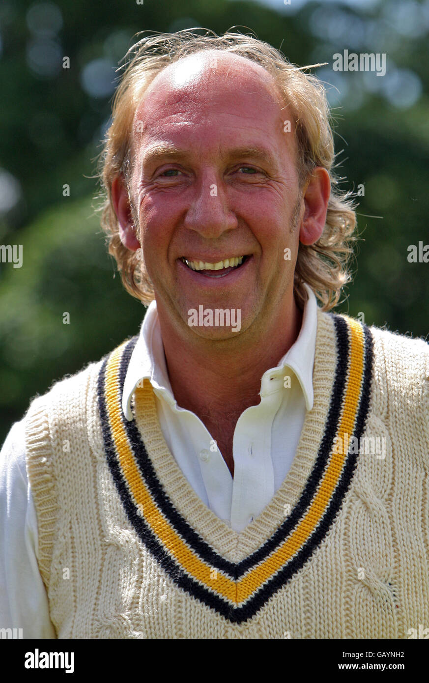 Viscount Daventry during a charity match between the Duke of Rutland XI ...