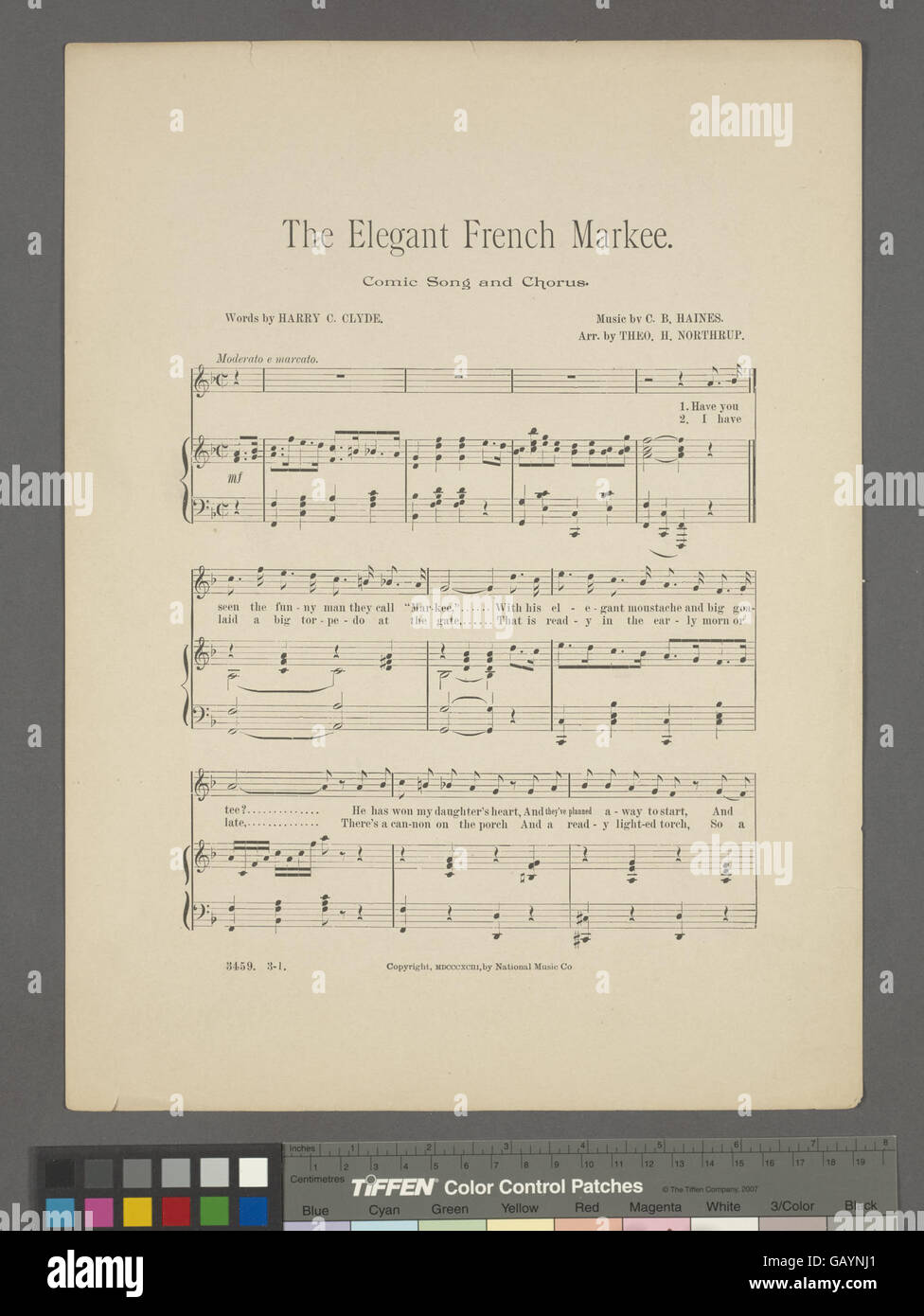 This image depicts an elegant French marquee, a large, luxurious tent ...