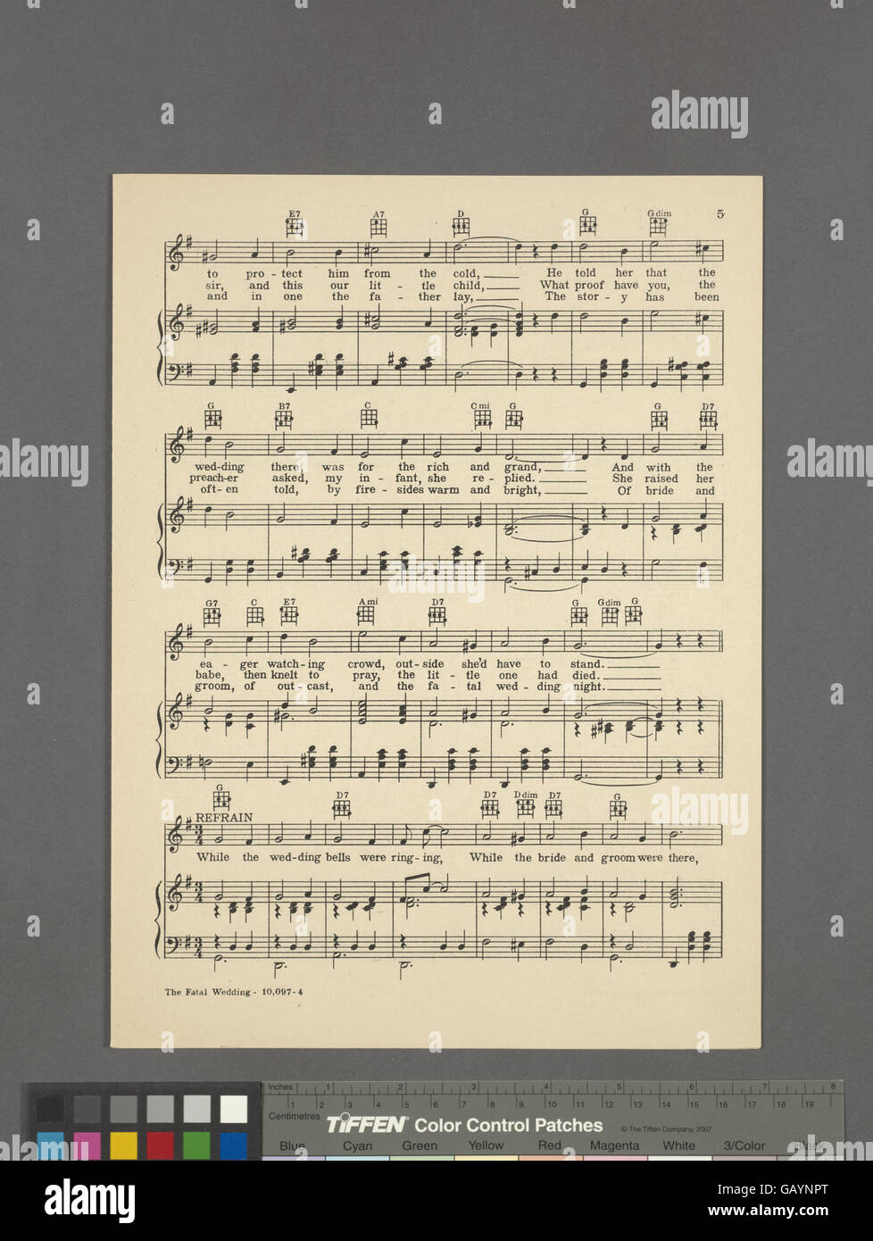 A reference to a wedding with tragic or fatal consequences, possibly ...