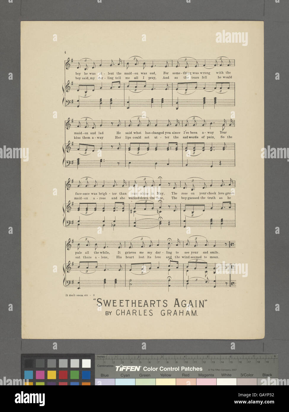A song or musical performance titled 'It Don't Seem Like the Same Old ...