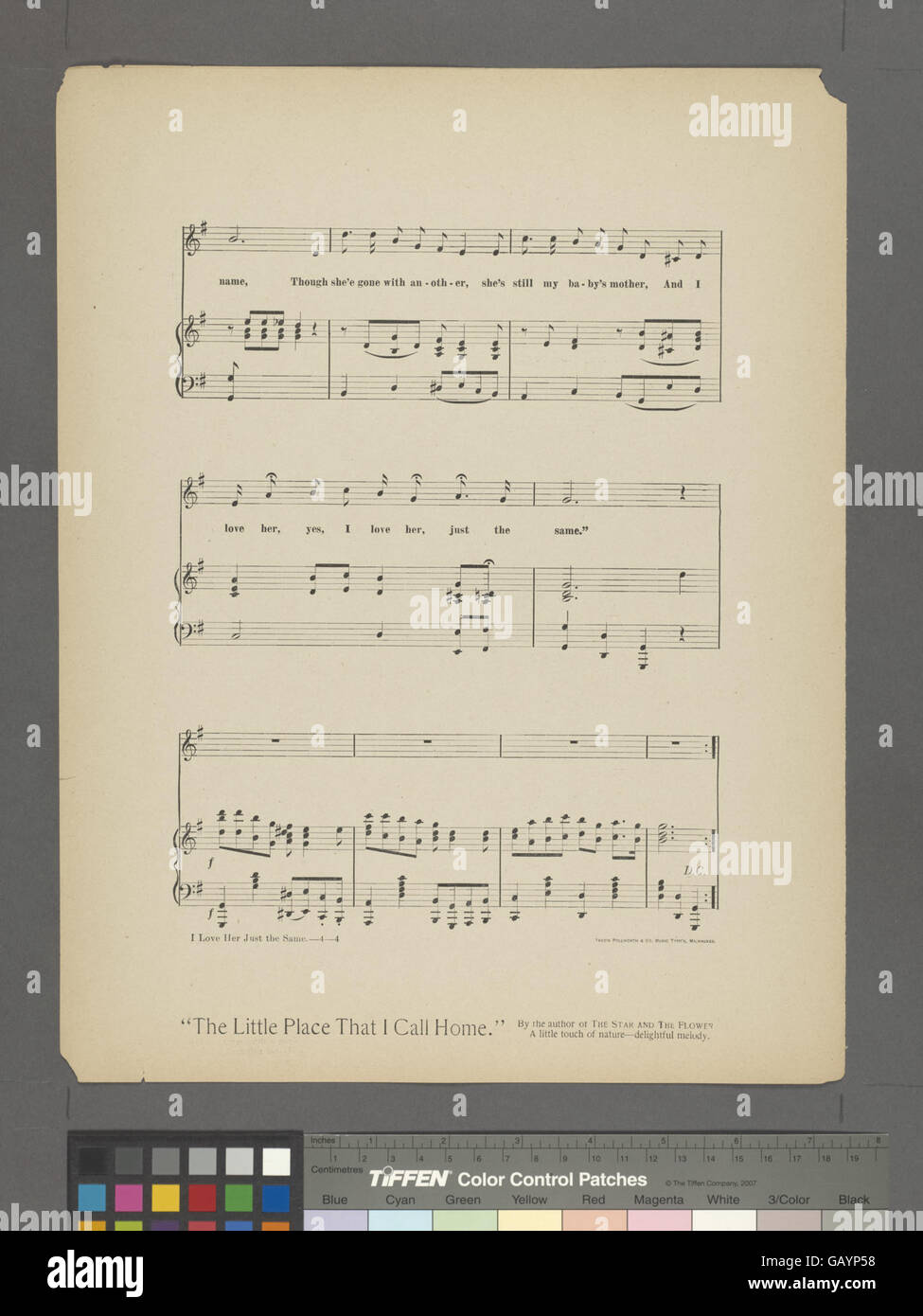 A phrase expressing unconditional love and affection, likely from a ...