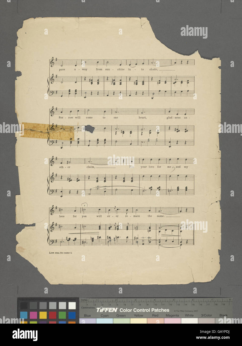 'Love Remains the Same' is a song that expresses enduring love ...