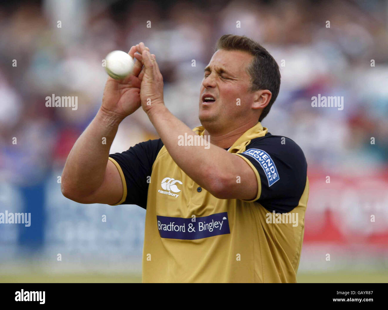 Yorkshire's Darren Gough during the Friend's Provident Trophy Semi ...
