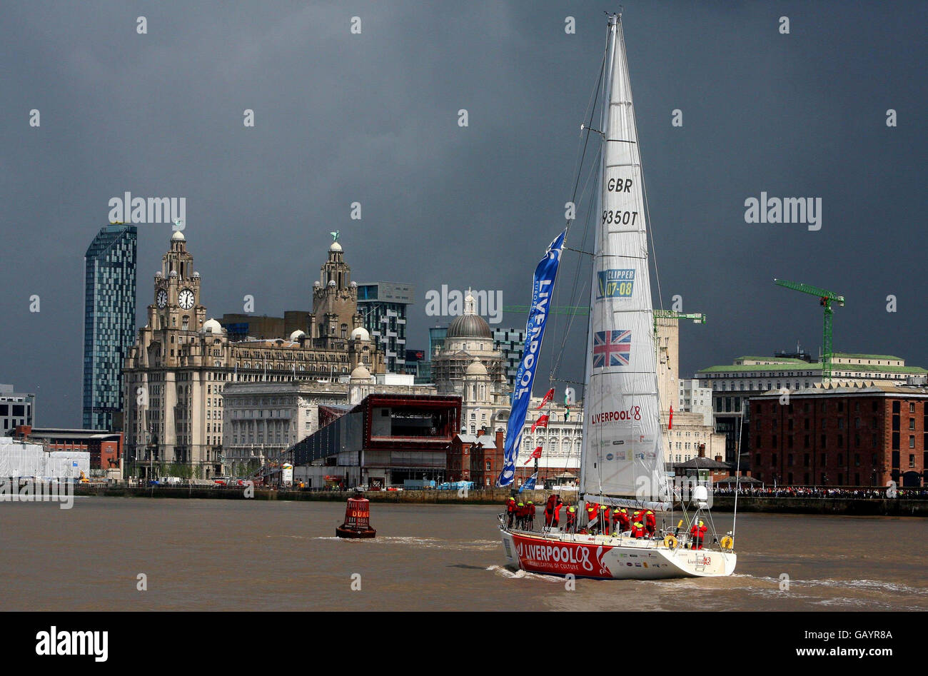 World clipper race 07 08 hi-res stock photography and images - Alamy