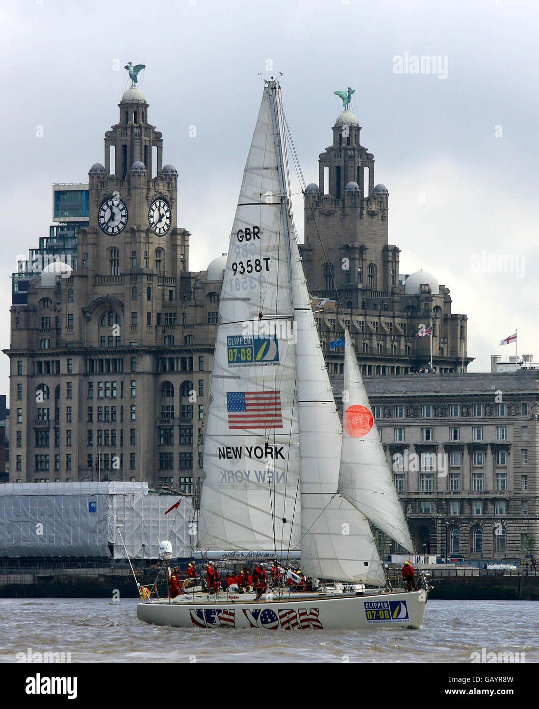 World Clipper Race 07-08 Stock Photo - Alamy