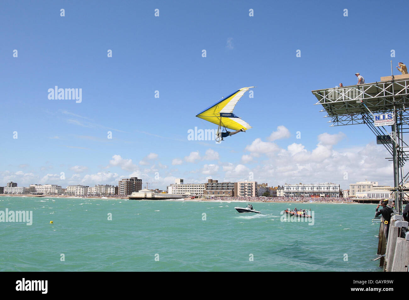 Annual Birdman contest Stock Photo - Alamy