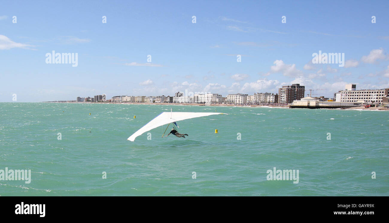 Annual Birdman contest Stock Photo - Alamy