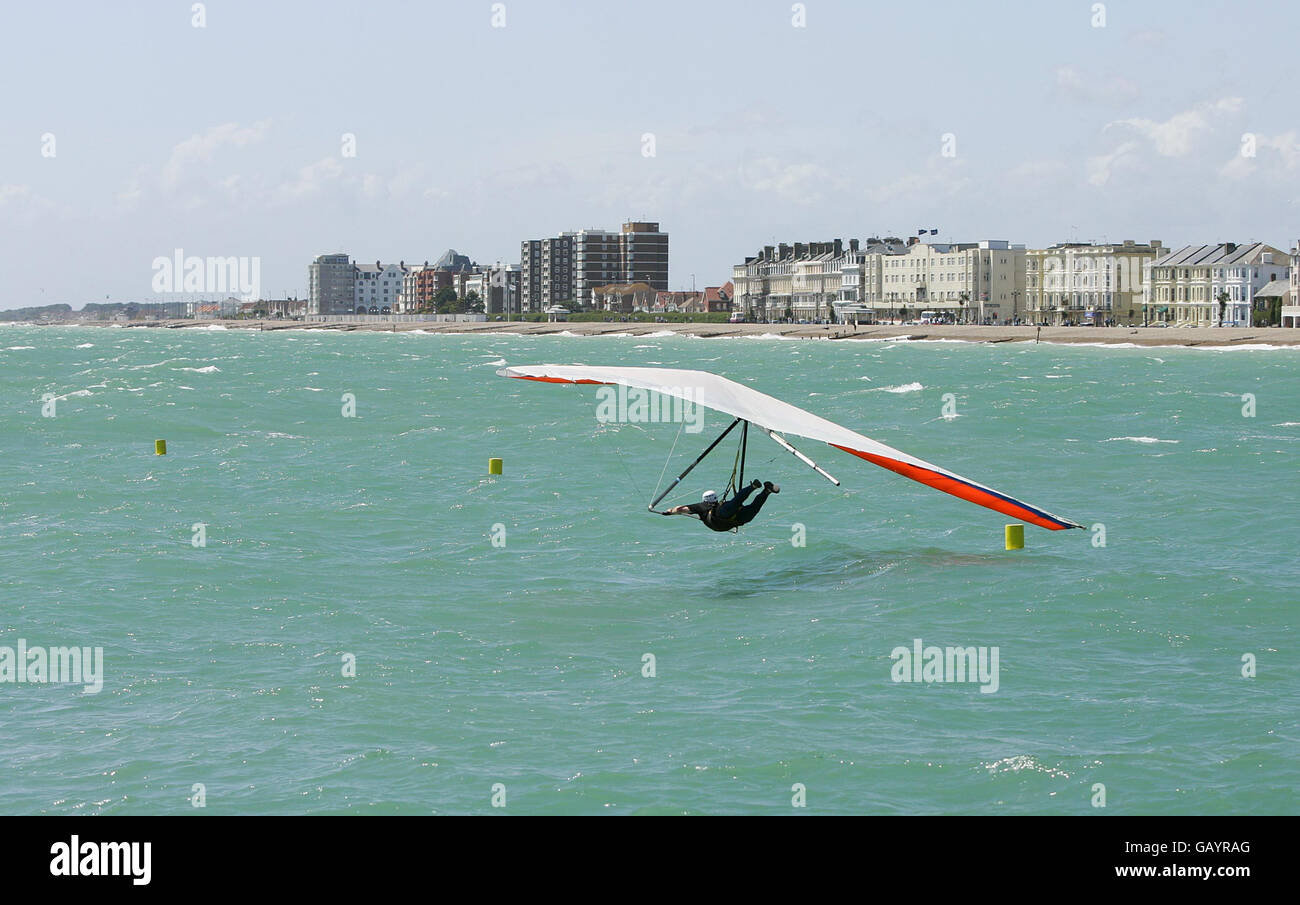 Annual Birdman contest Stock Photo - Alamy