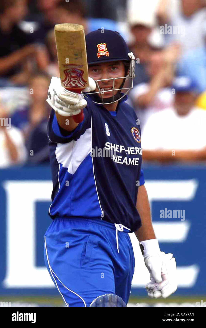 Essex's Graham Napier Celebrates his half century during the Friend's ...