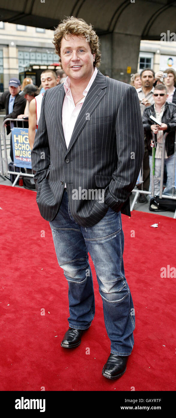 Michael Ball arrives at the premiere of Disney's High School Musical ...