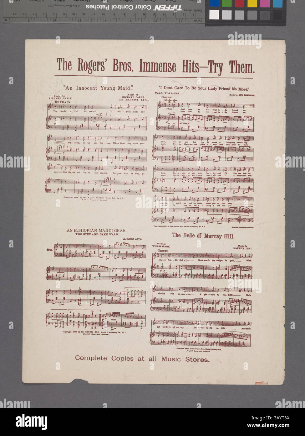 'When Reuben Comes to Town' is a popular American folk song from the ...
