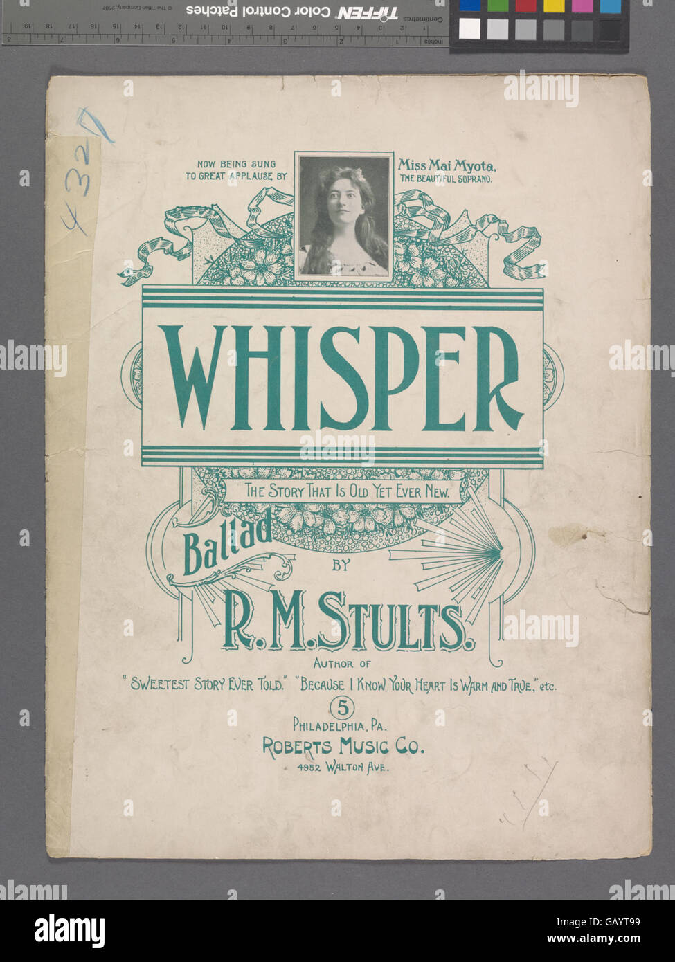 'Whisper' is likely a song or piece of music evoking a soft, intimate tone, with themes of ...