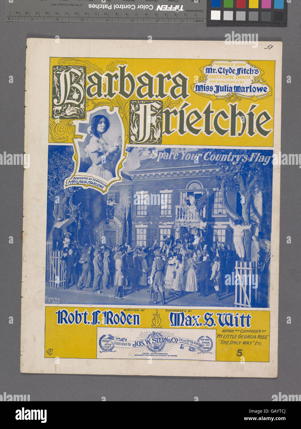 A reference to the poem or story of Barbara Frietchie, cataloged under ...