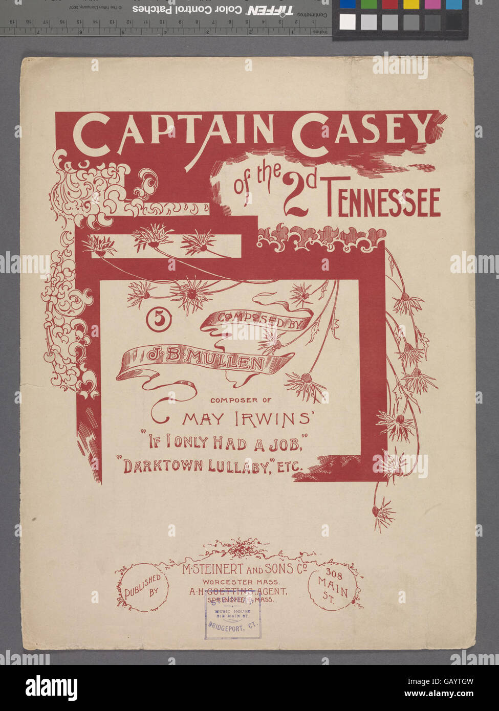 Image titled 'Captain Casey, of the 2nd Tennessee,' depicting a Civil ...