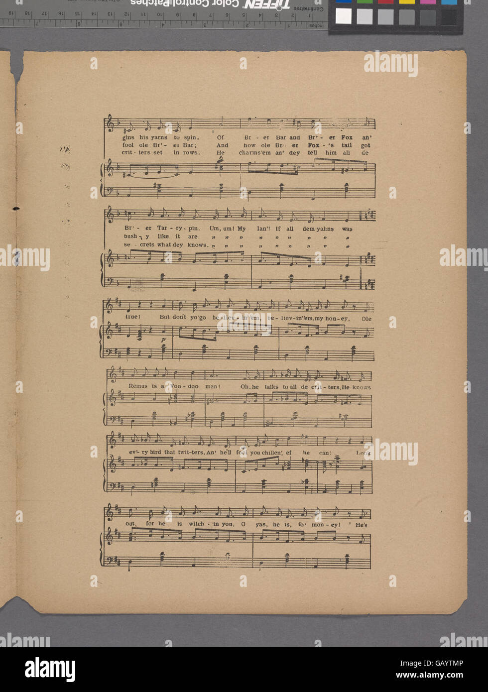 'The Stories Uncle Remus Tells' refers to the famous folktales passed ...