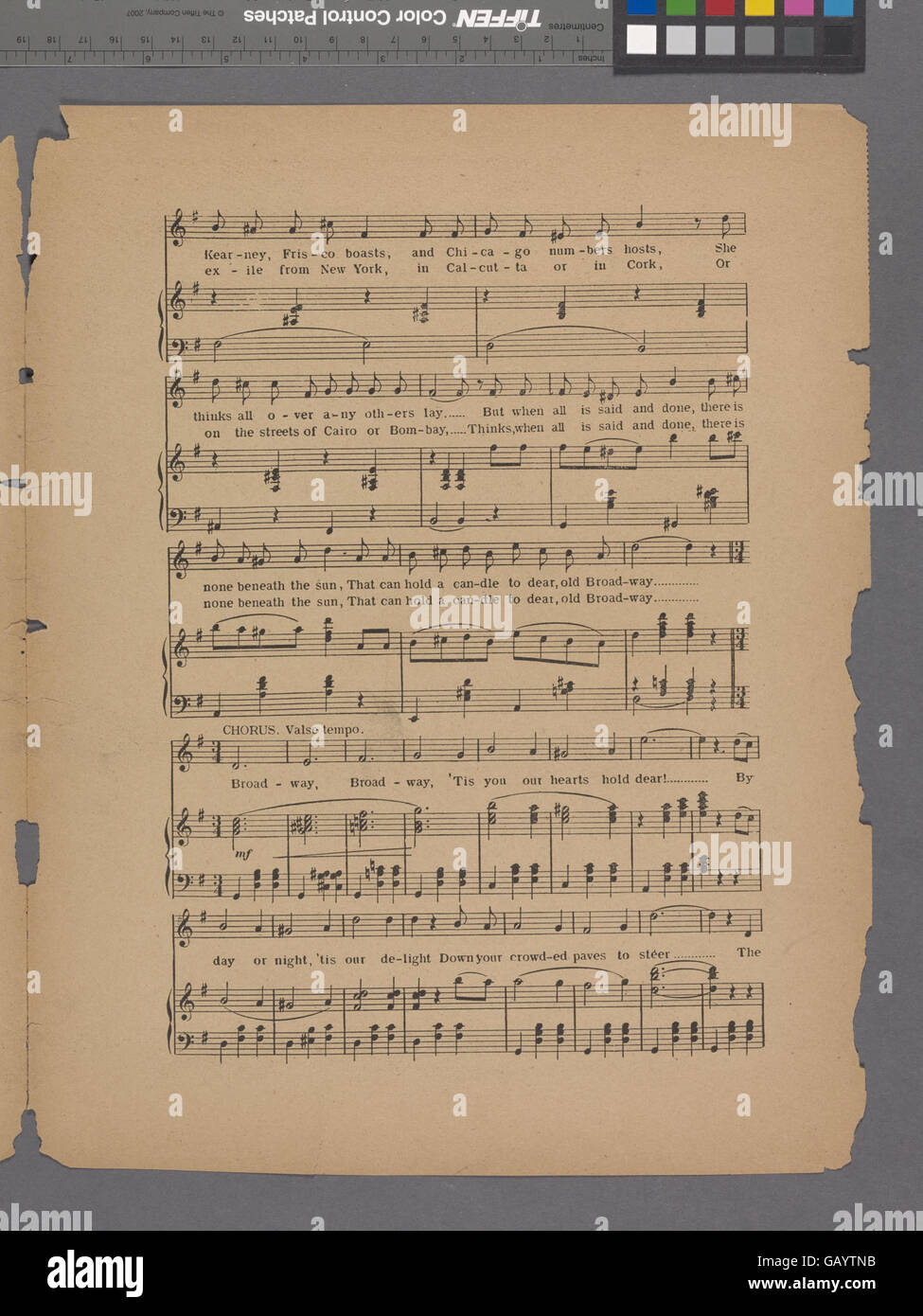 This image evokes nostalgia for Broadway, known for its iconic theaters ...