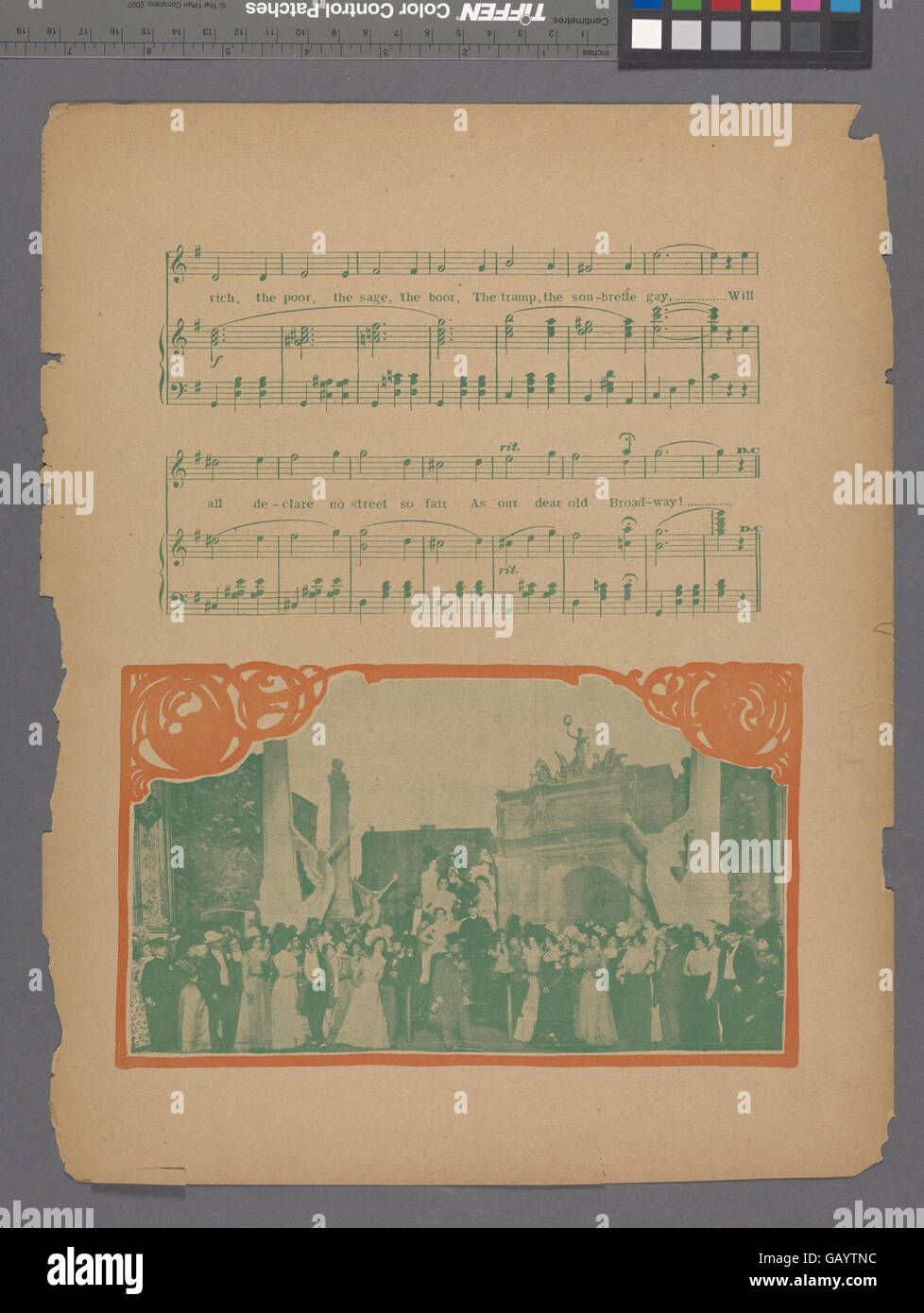 'Dear Old Broadway' is a song celebrating the iconic Broadway district ...