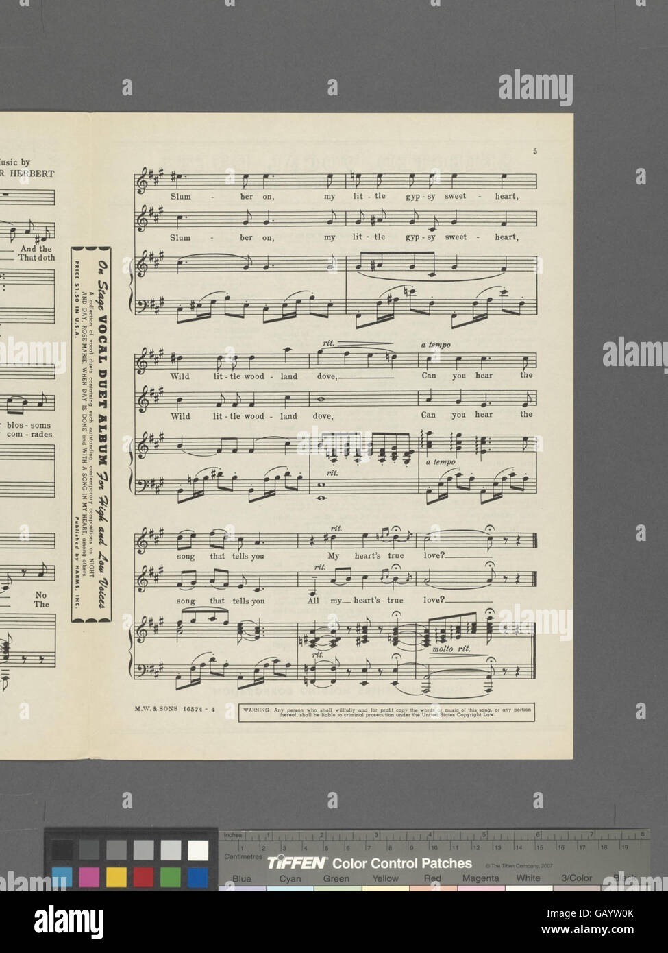 'Gypsy Love Song' is a traditional romantic piece inspired by the ...