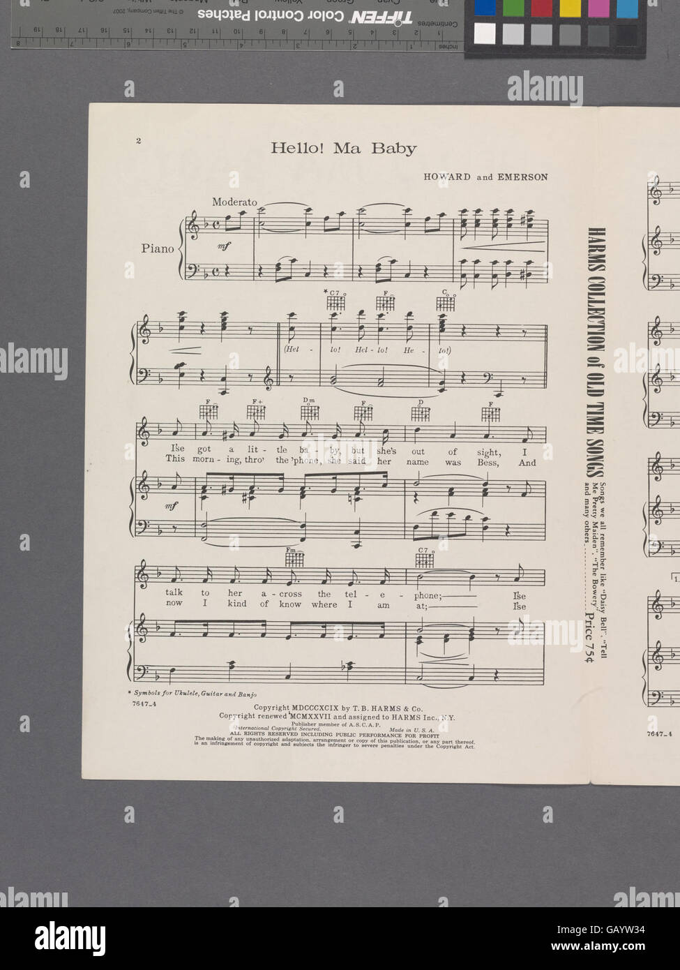 'Hello Ma Baby' is a popular 1900s song, known for its catchy tune and ...