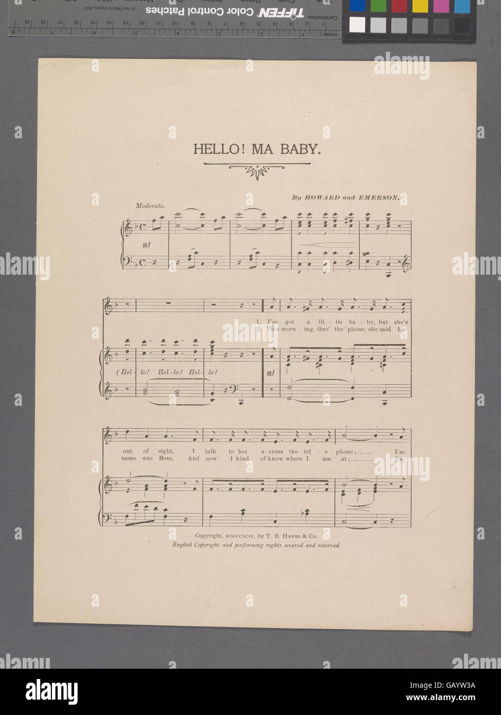 'Hello Ma Baby' is a popular early 20th-century song known for its ...