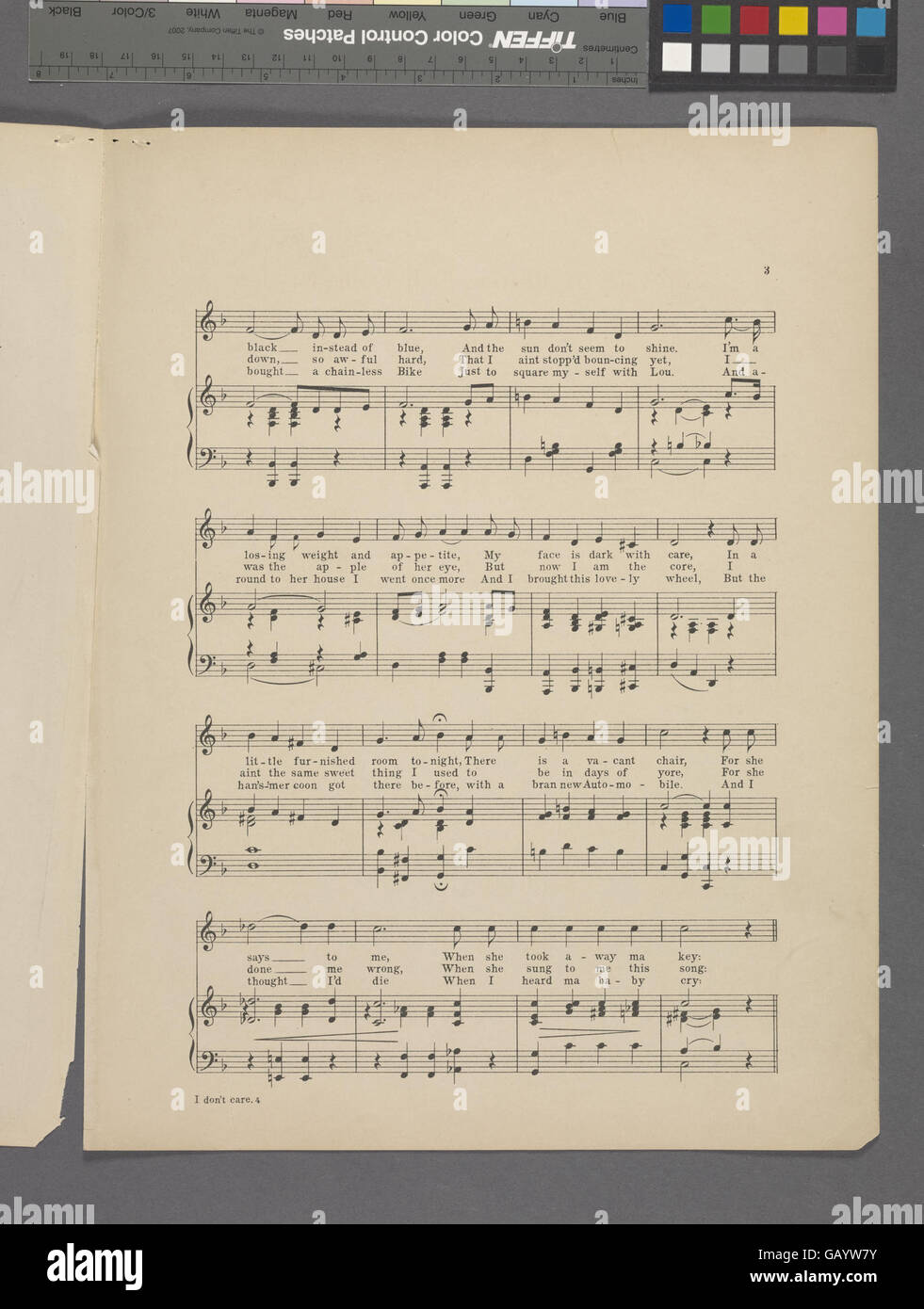 'I Don't Care to Be Your Lady Friend No More' reflects themes of ...