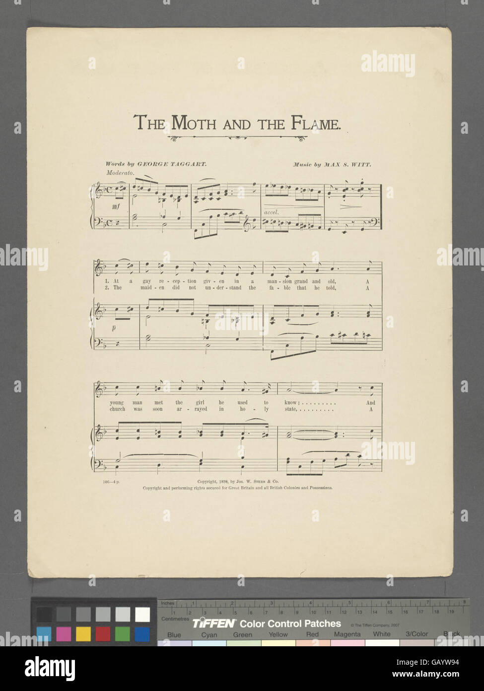 'The Moth and the Flame' likely refers to a song or story illustrating ...