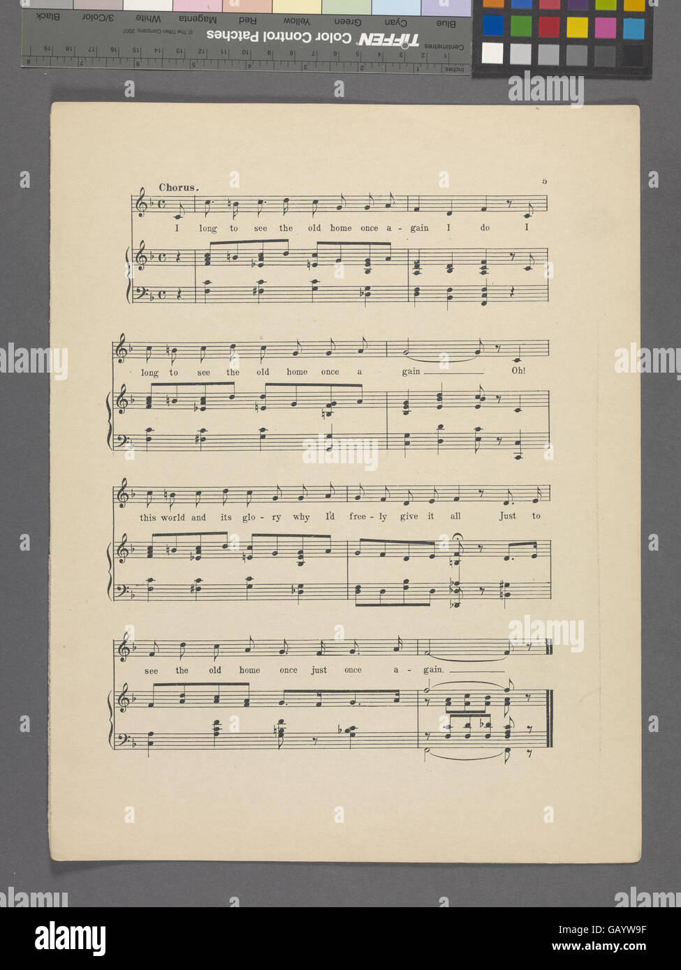 A nostalgic expression of longing for the speaker's childhood home or a ...