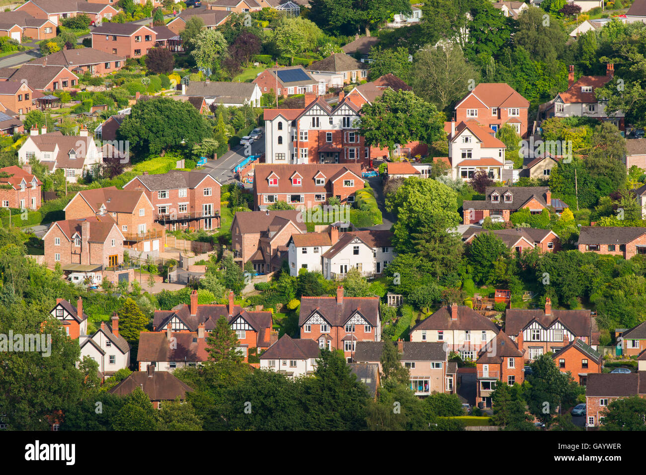 Shropshire town church stretton in hi-res stock photography and images ...
