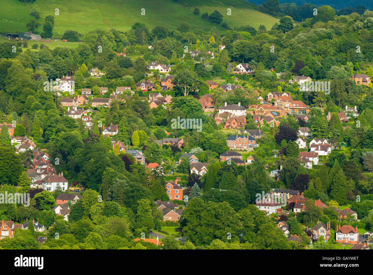 Shropshire town church stretton in hi-res stock photography and images ...