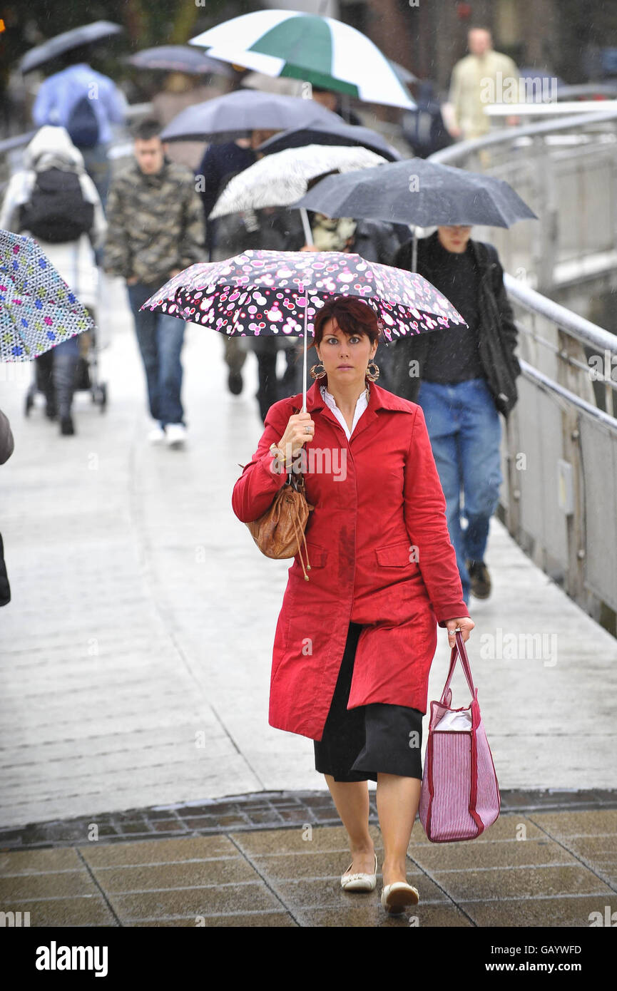 Wet weather in the UK Stock Photo - Alamy