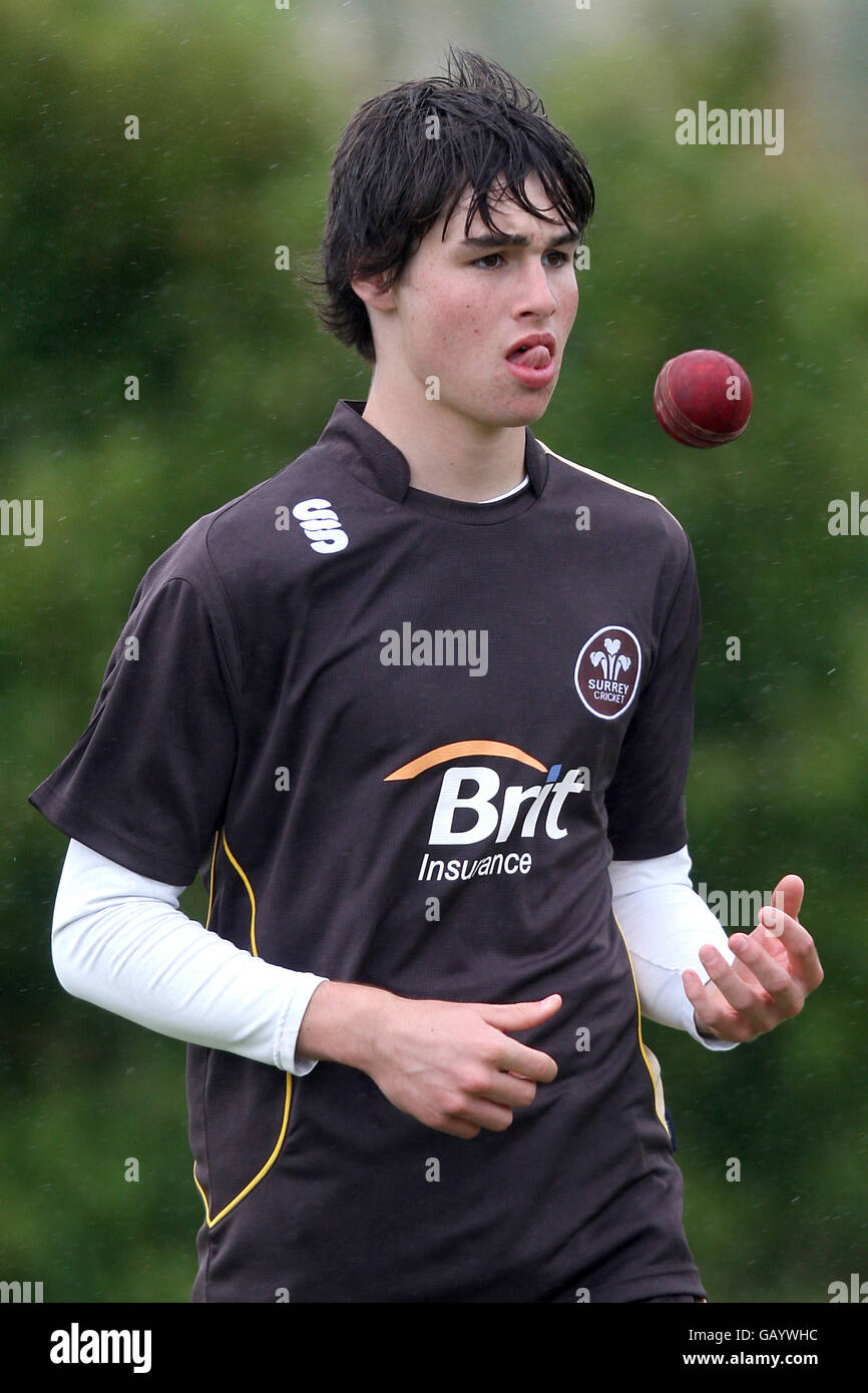 Cricket - Surrey Academy v Bishop's School - Twinns Field. Alex Nash ...