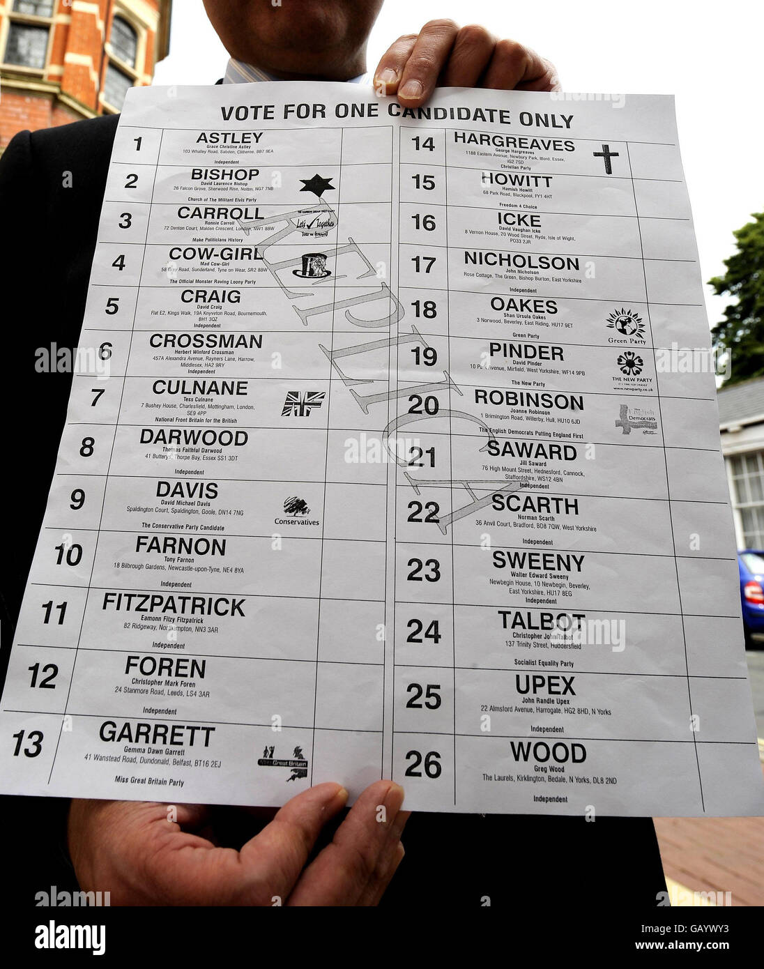 Voting stations hi-res stock photography and images - Alamy