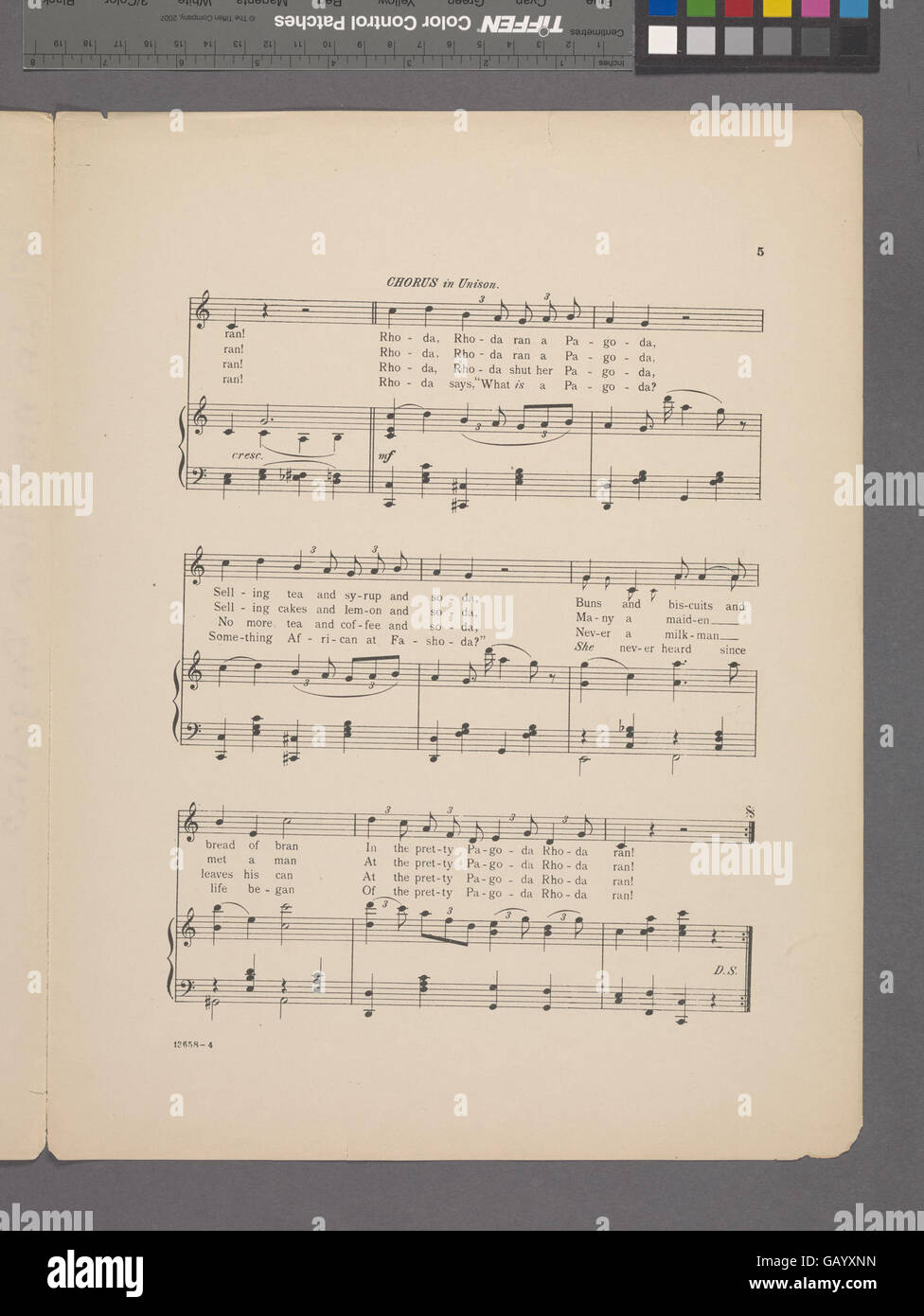 'Rhoda and Her Pagoda' refers to a work associated with the ...