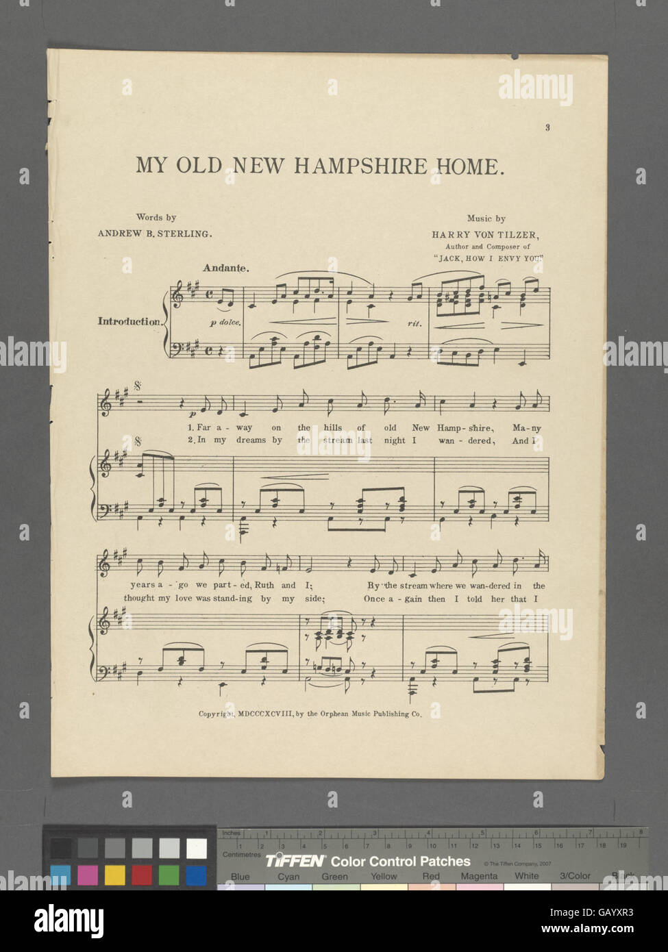 'My Old New Hampshire Home' is a nostalgic song reflecting on the ...