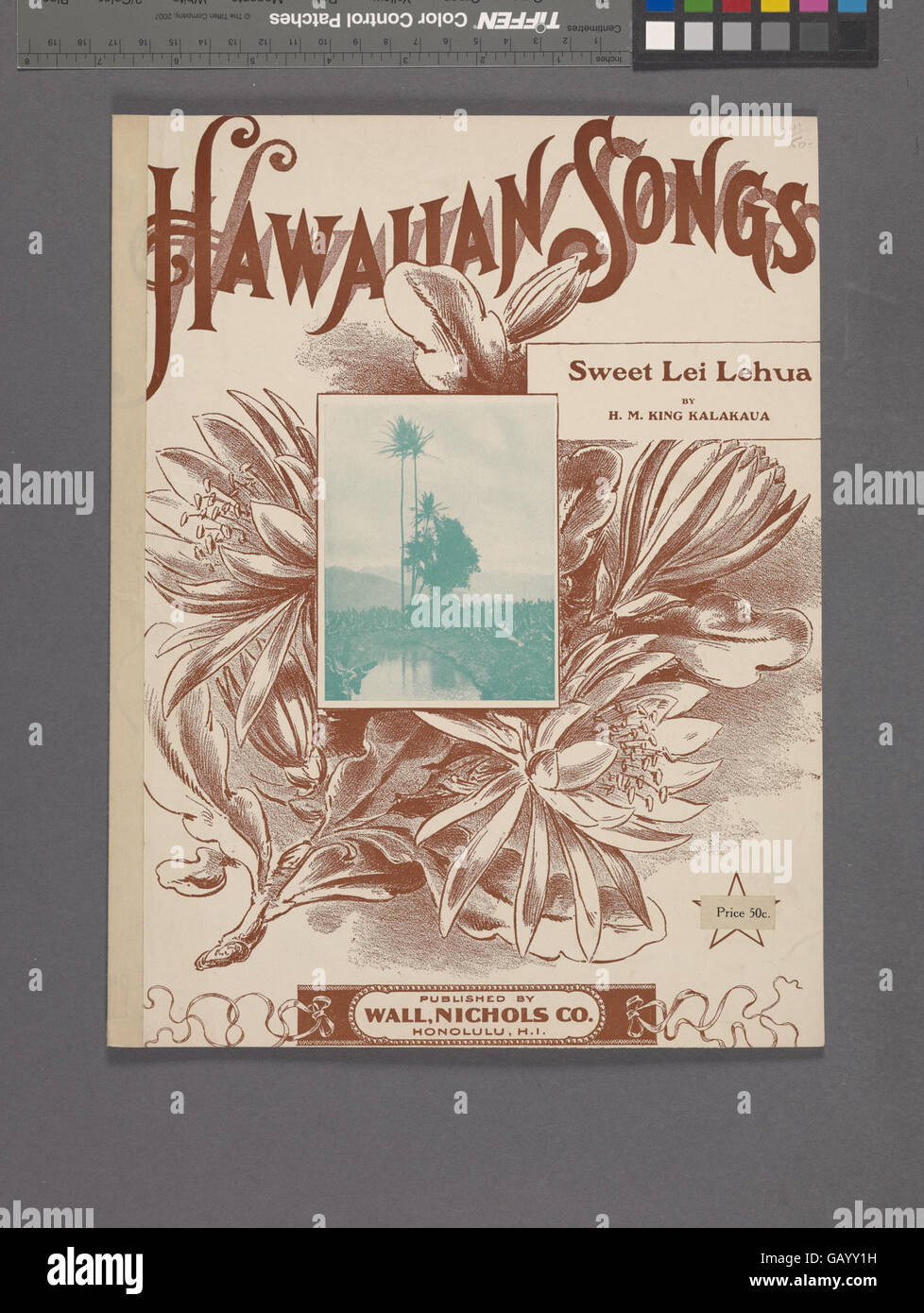 'Sweet Lei Lehua' likely refers to a traditional Hawaiian song or image ...