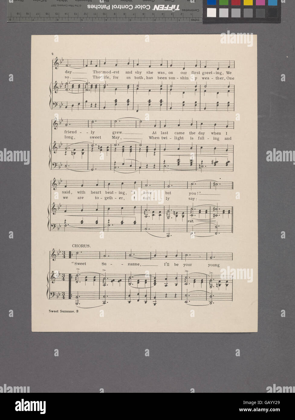 A sentimental or romantic reference to a person named Suzanne, evoking ...