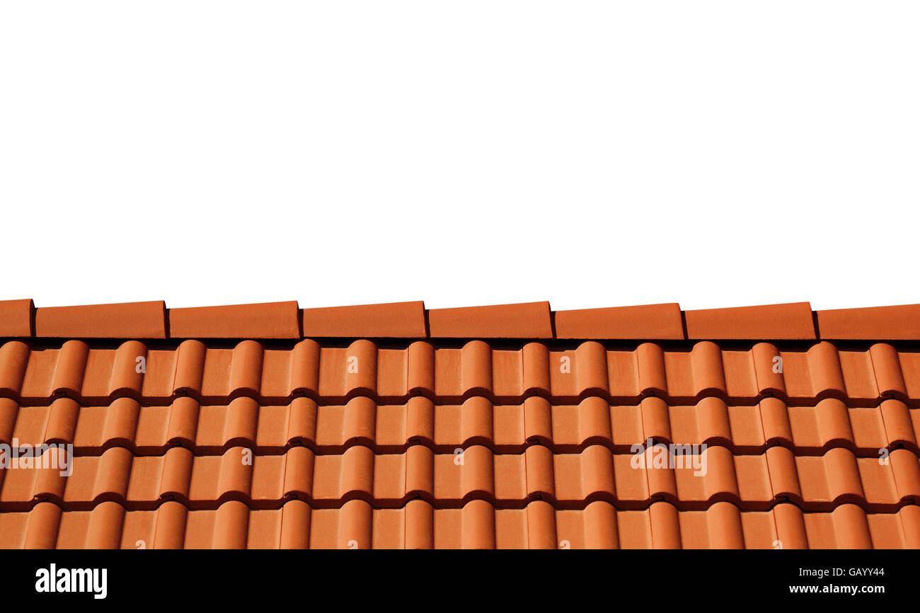 Sunlight roof isolated on white background with copy space Stock Photo ...