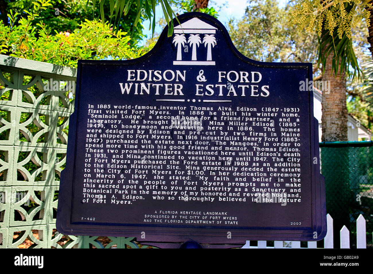 Edison national historic site sign hi-res stock photography and images ...