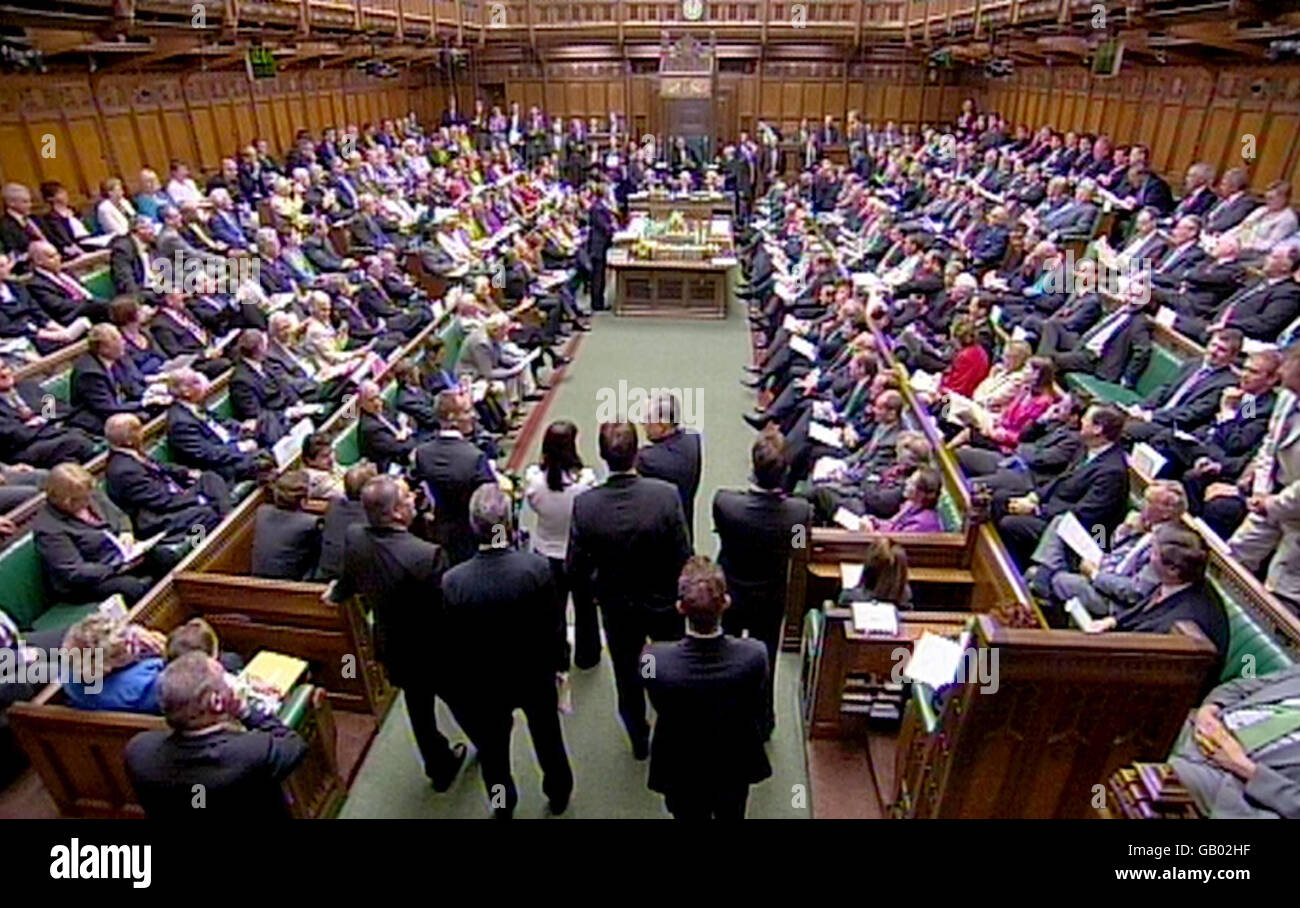 Prime Minister's Questions Stock Photo - Alamy