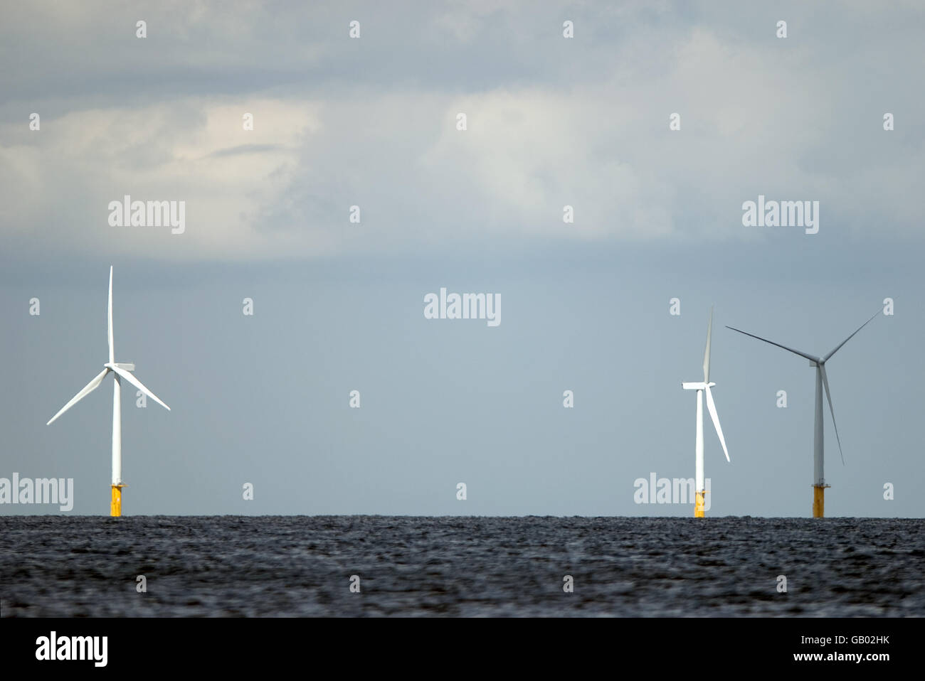 Skegness offshore wind turbines hi-res stock photography and images - Alamy