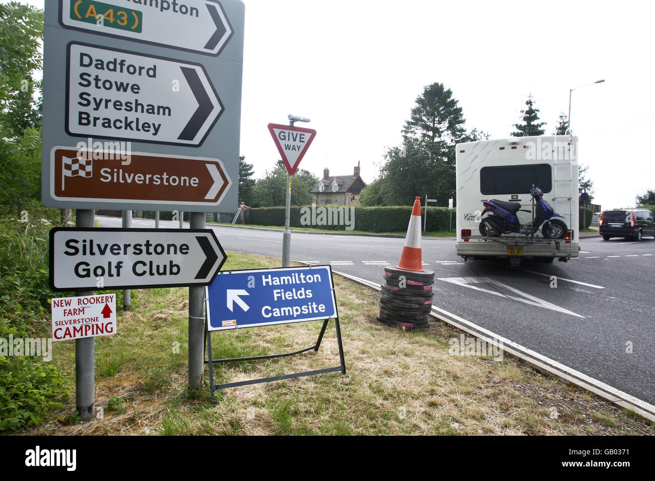 Formula One Motor Racing - British Grand Prix - Paddock Day ...