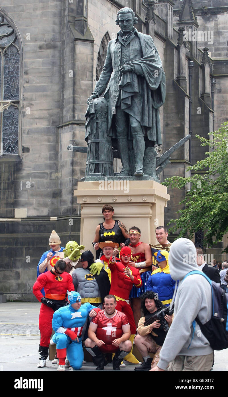 Adam Smith Monument High Resolution Stock Photography and Images - Alamy