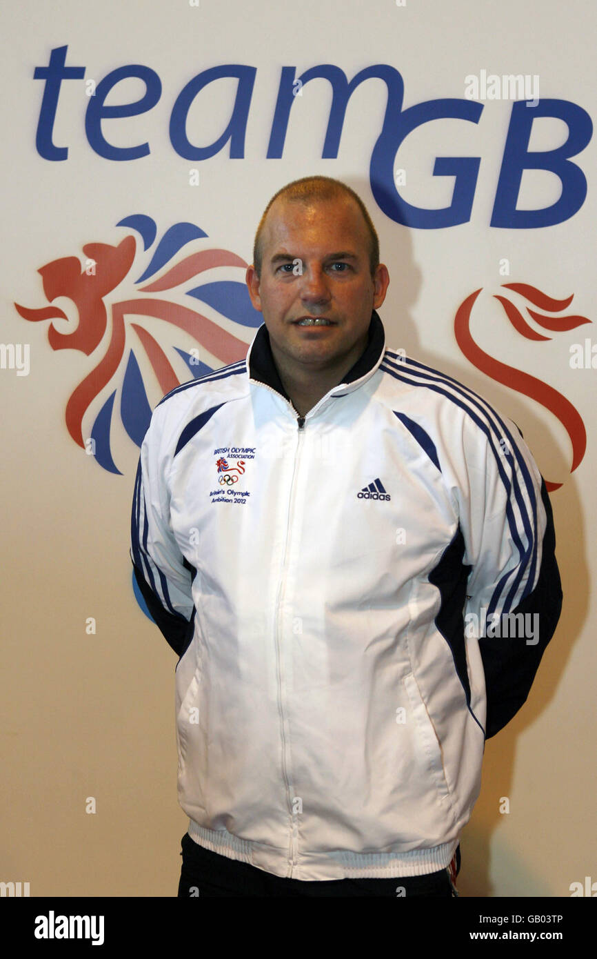 Edwin Jongejans (Diving Coach) during Britain's Olympic Ambition 2012 Launch at The Pavilion ...