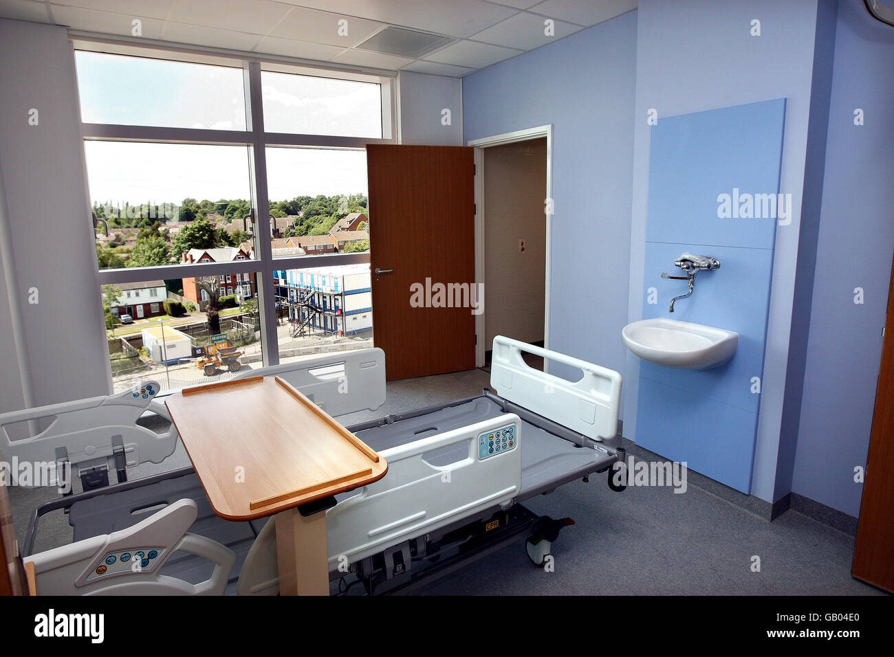 Single bed room at the new military facility at Queen Elizabeth ...