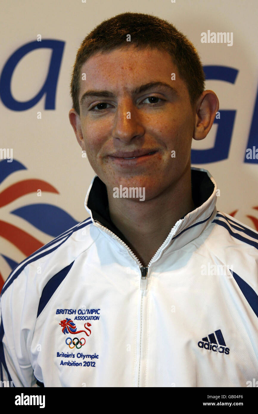 Tom Barber (Archery) during Britain's Olympic Ambition 2012 Launch at ...