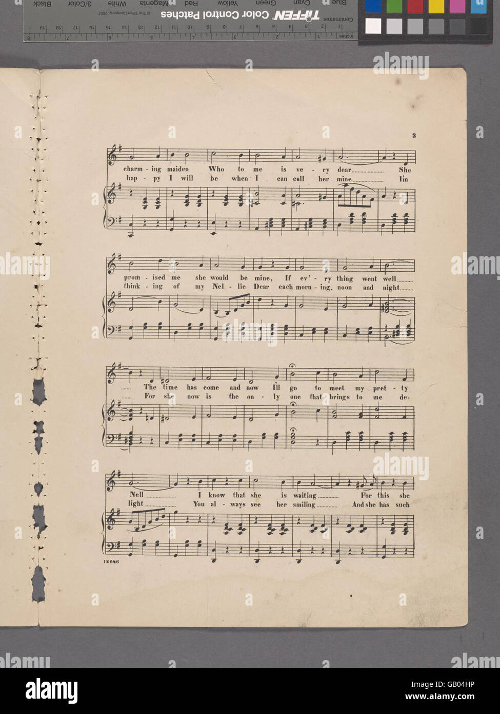 A song or expression of affection dedicated to a beloved person named ...