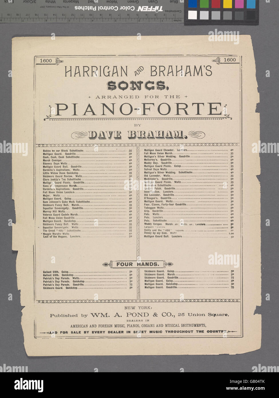 A portrait of Sergeant Hickey, a member of the Grand Army of the ...