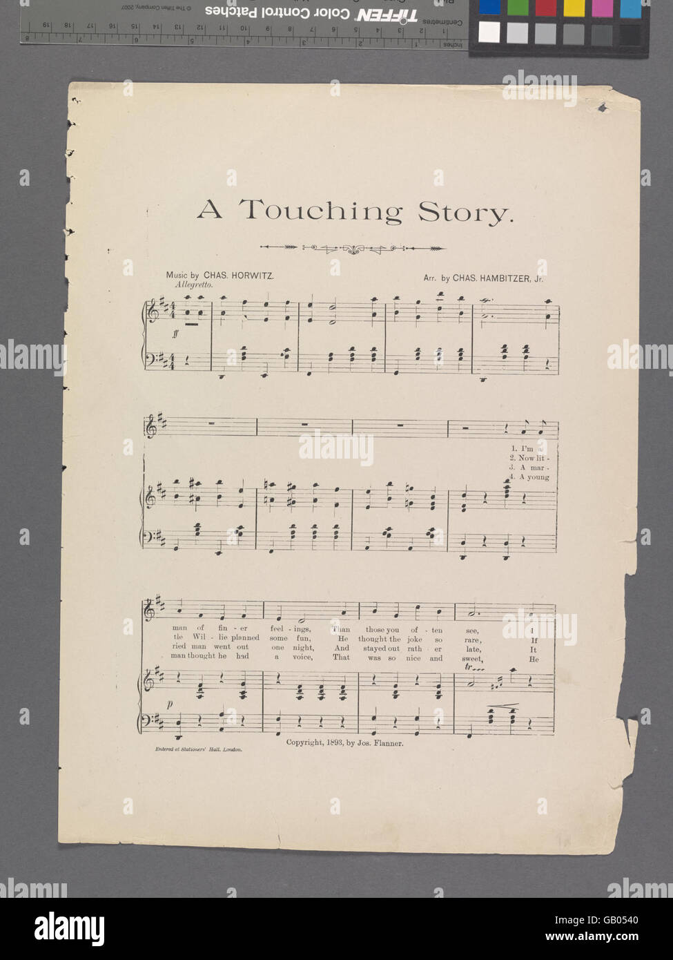 A narrative likely reflecting themes of emotion, sentimentality, or ...