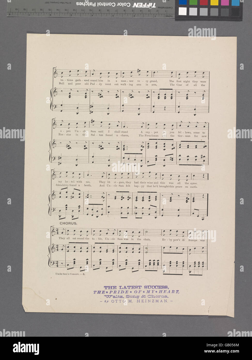 An image from a patriotic concert or event featuring Uncle Sam ...