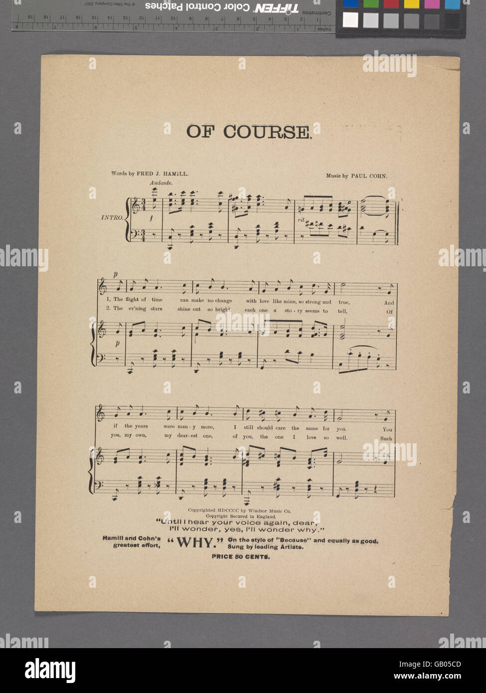 'Of Course' likely depicts a scene or sentiment reflecting certainty or ...